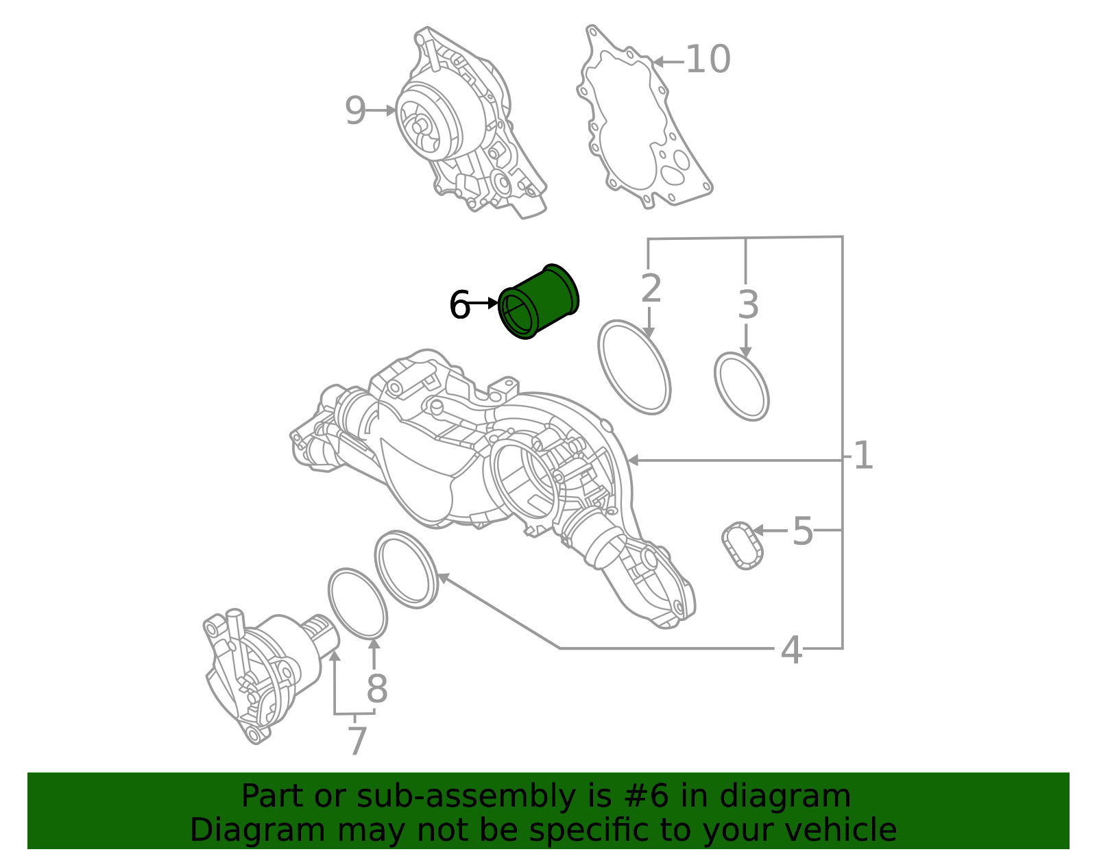 2019-2025 Audi Pipe 0P2-121-237-A | Genuine Audi Part