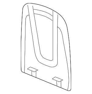 2010-2018 Audi Seat Back Panel 8R0-881-969-H-XXL | Audi OEM Parts Guy