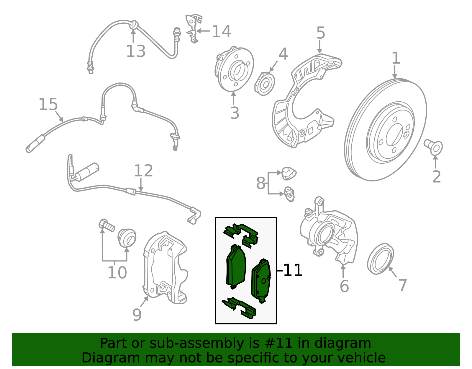 34-10-6-863-292 - Front Pads 2014-2019 Mini | OEM Pro Parts