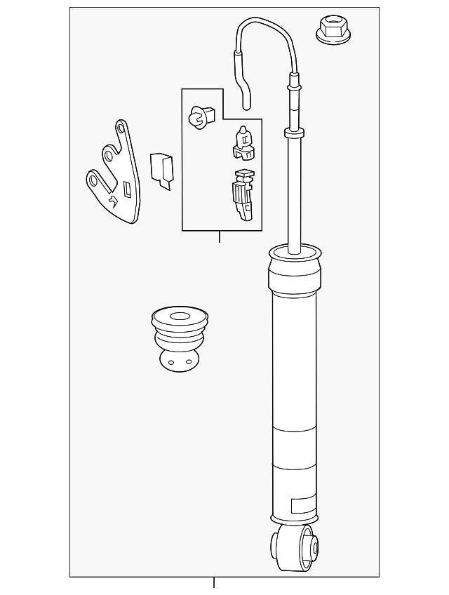 2016-2024 Chevrolet Camaro Shock Absorber 85649836 | Shop Matick Buick GMC