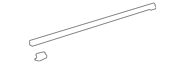 68171-60090 - Belt Weather-Strip - 2010-2020 Toyota 4Runner | Nucar ... 68171-60090 - Belt Weather-Strip - 2010-2020 Toyota 4Runner | Nucar ...