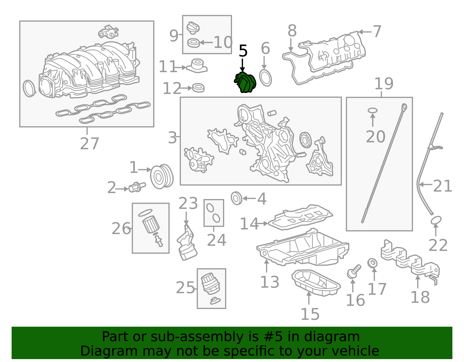 2008-2025 Lexus Engine Variable Valve Timing (Vvt) Solenoid 13090-38020 ...