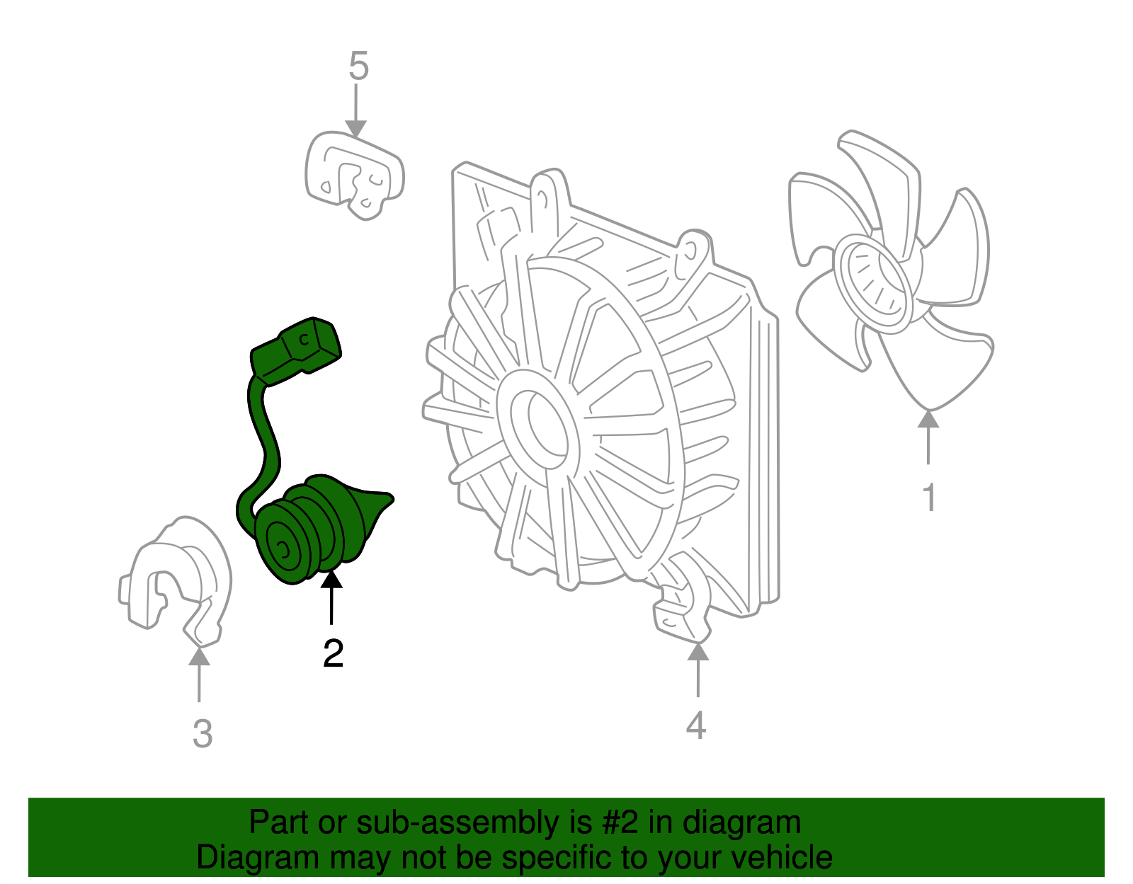 19030-PLC-003 - Fan Motor 2001-2005 Honda Civic | Honda Parts Online