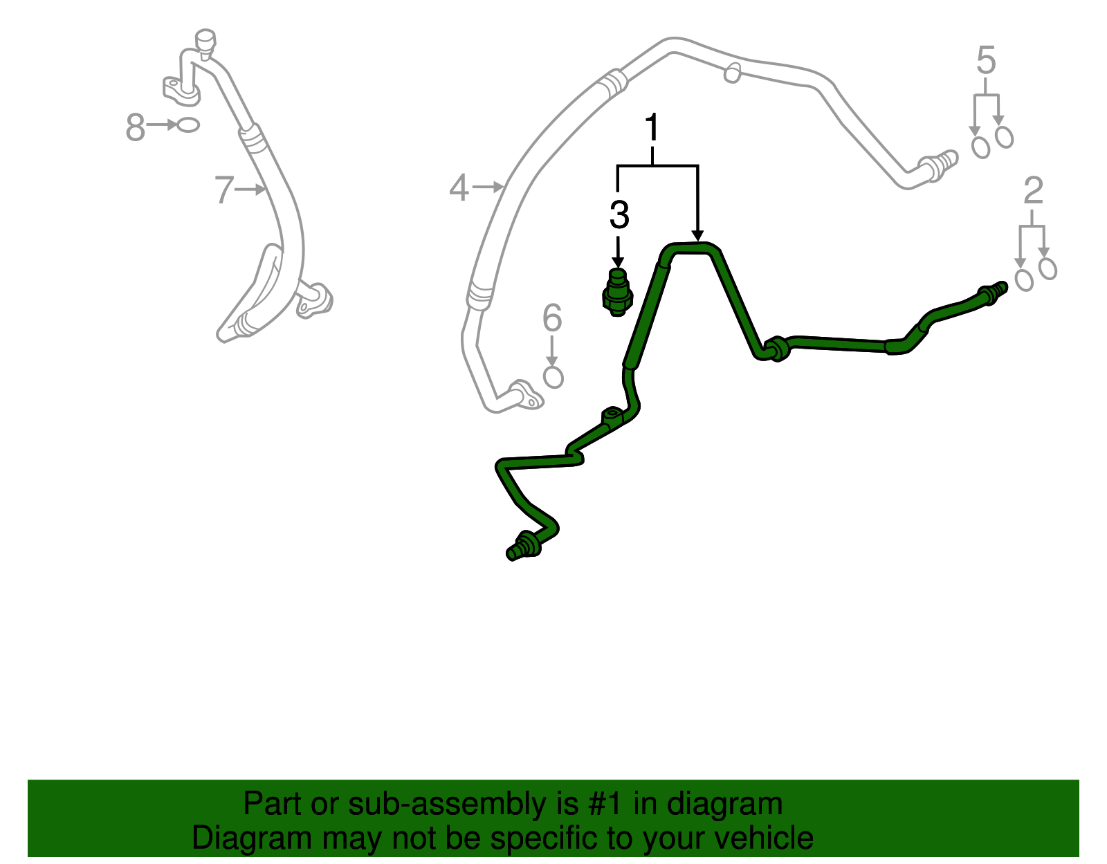 D651-61-46XD - 2011-2014 Mazda 2 - Liquid Line | Mazda Part Direct