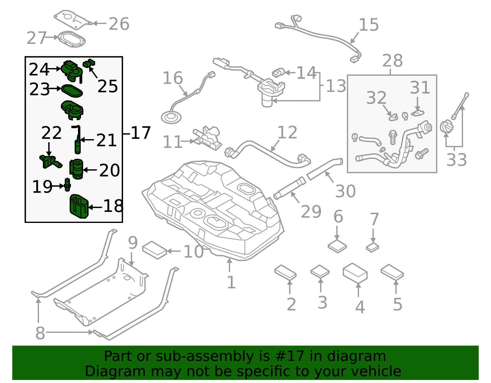 2016-2019 Hyundai Sonata Fuel Pump Assembly 31110-E6800 | MotorMotor