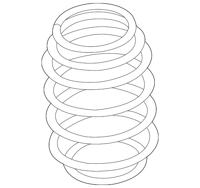 2015-2016 Audi Spring 5Q0-511-115-JR | Genuine Audi Parts