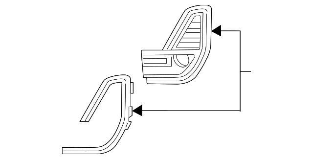 2020-2022 GMC Acadia Lamp Bezel 85516391 GM | GMPartsDirect.com
