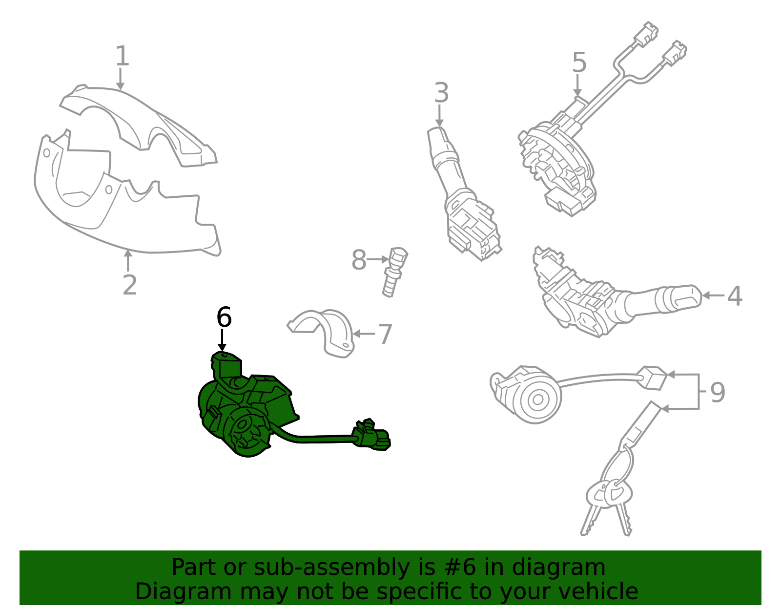 81910-3X130 - High-Quality Lock Assembly for AutoNation Parts