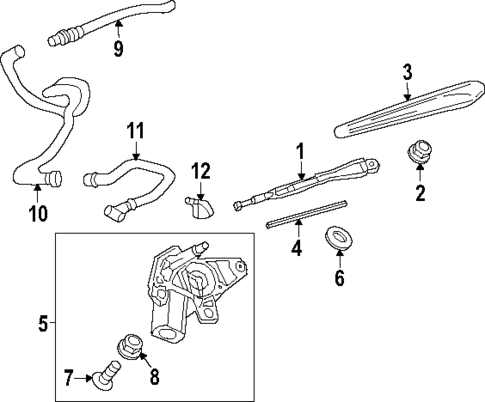 Wiper & Washer Components for 2025 Buick Encore GX | GMPartsDirect.com