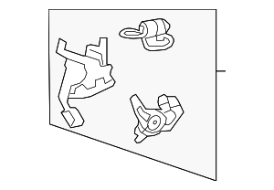 2007-2009 GM Rear Liftgate Hands Free Closing Module 25889603 ...
