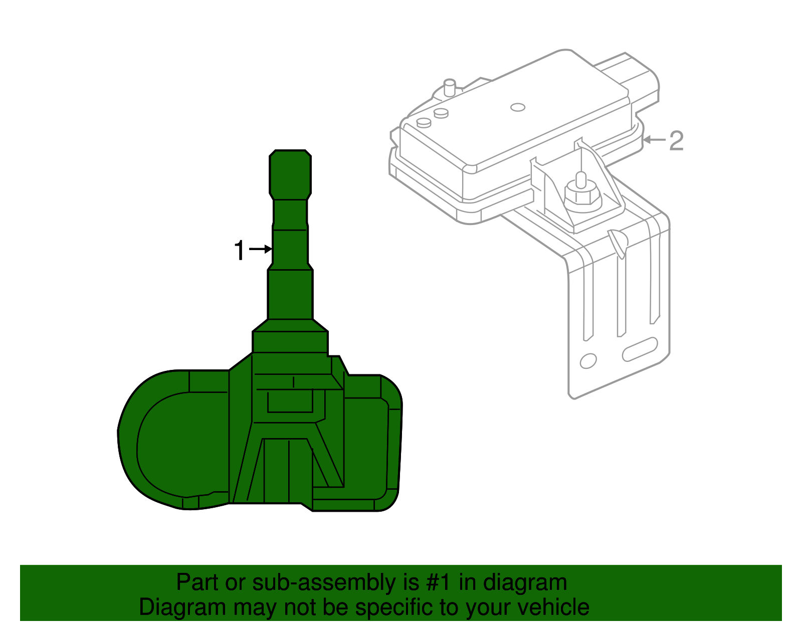 2020-2021 Jeep Sensor 68510382AA | Mopar Parts Canada