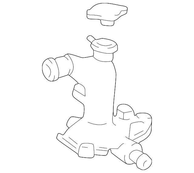 16331-20060 - 2003-2008 Toyota - Engine Coolant Outlet Flange | Nucar ...