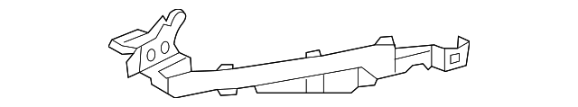 71140-TRT-A01 - Beam R Front Bumper (Upper) - 2018-2020 Honda Clarity ...