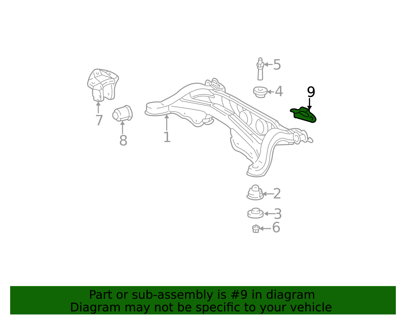 51968-0E010 - Tow Hook 2001-2013 Toyota Highlander | Toyota San Diego Parts
