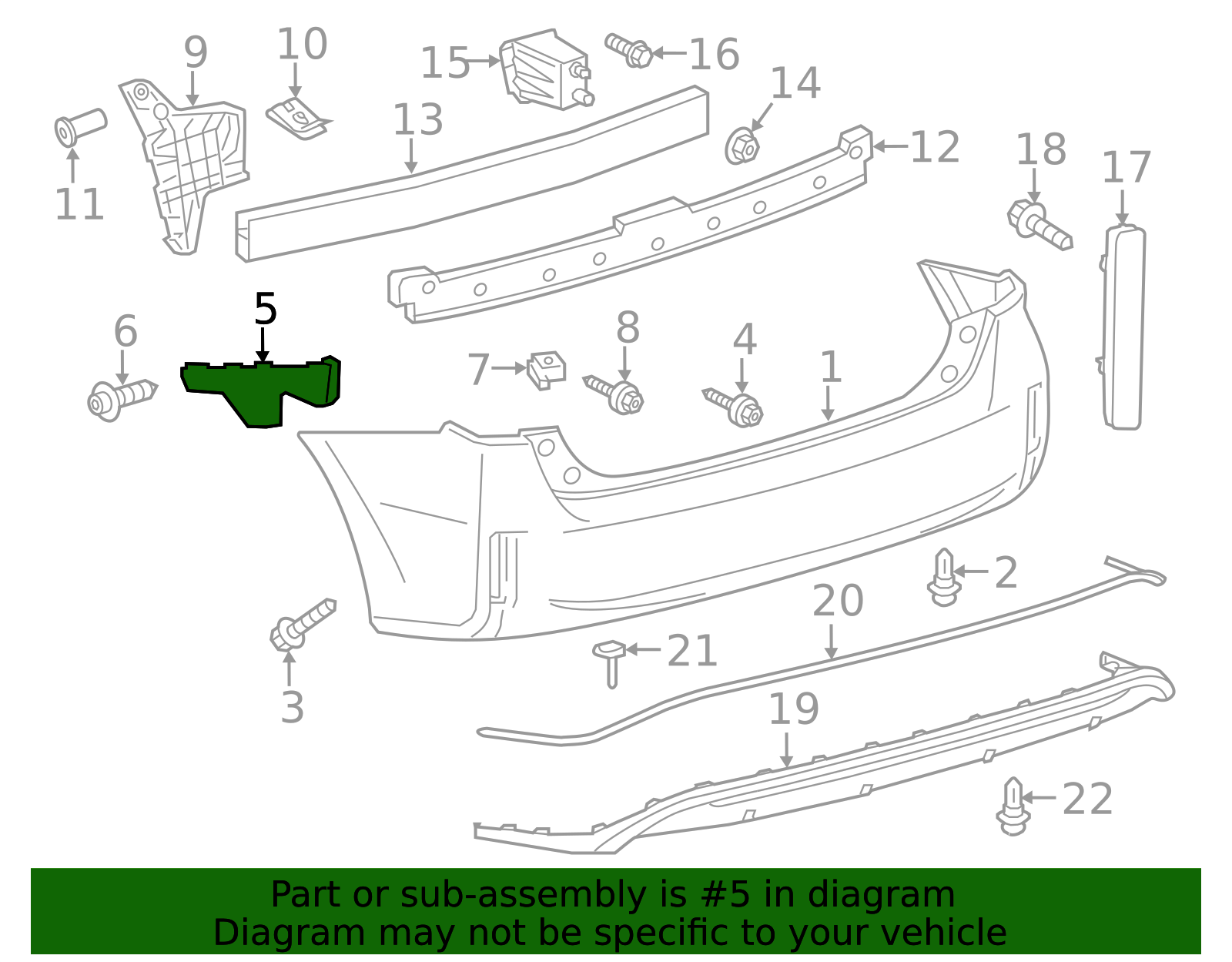 52156-47010 - Side Retainer - 2012-2017 Toyota Prius V | Nucar Toyota ...