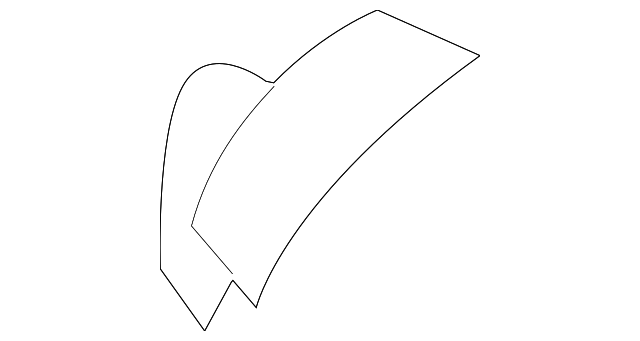 53867-06020 - 2007-2011 Toyota Camry - Cowl Vent Panel Seal | Discount ...