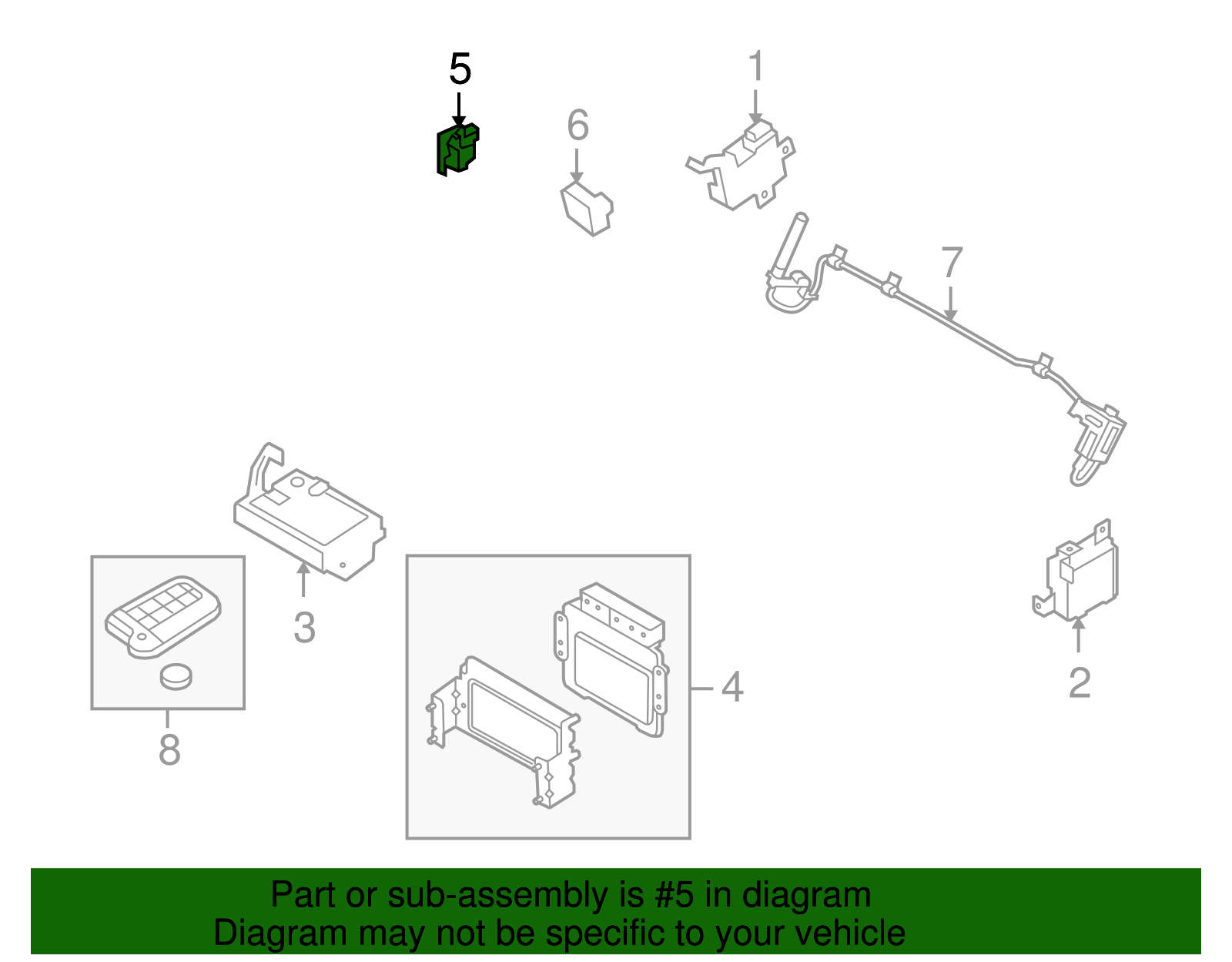 2010-2014 Hyundai Flasher Relay 95550-2G000 | OEM Parts Online