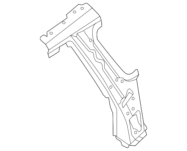 2013-2020 Nissan Pathfinder Pillar Reinforced G6661-3KAMA | Nissan RVA