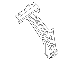 2013-2020 Nissan Pathfinder Pillar Reinforced G6661-3KAMA | Nissan RVA