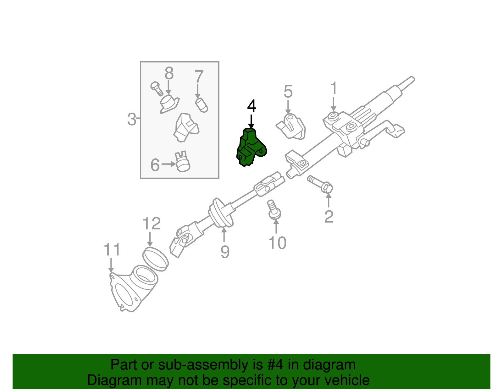 Genuine Toyota Upper Bracket part# 45020-06070 for 2007-2013 Toyota ...