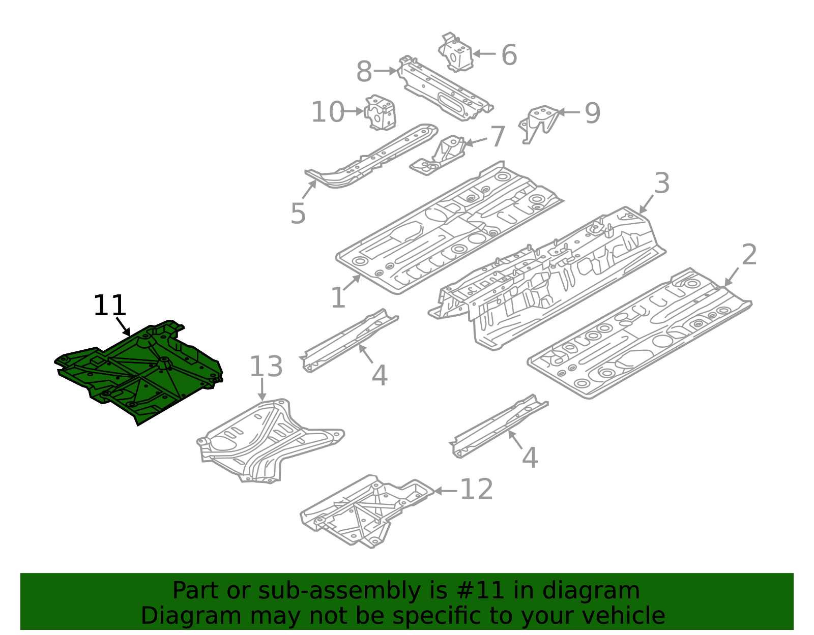 2016-2020 Toyota Under Cover 58165-WB001 | OEM Parts Online
