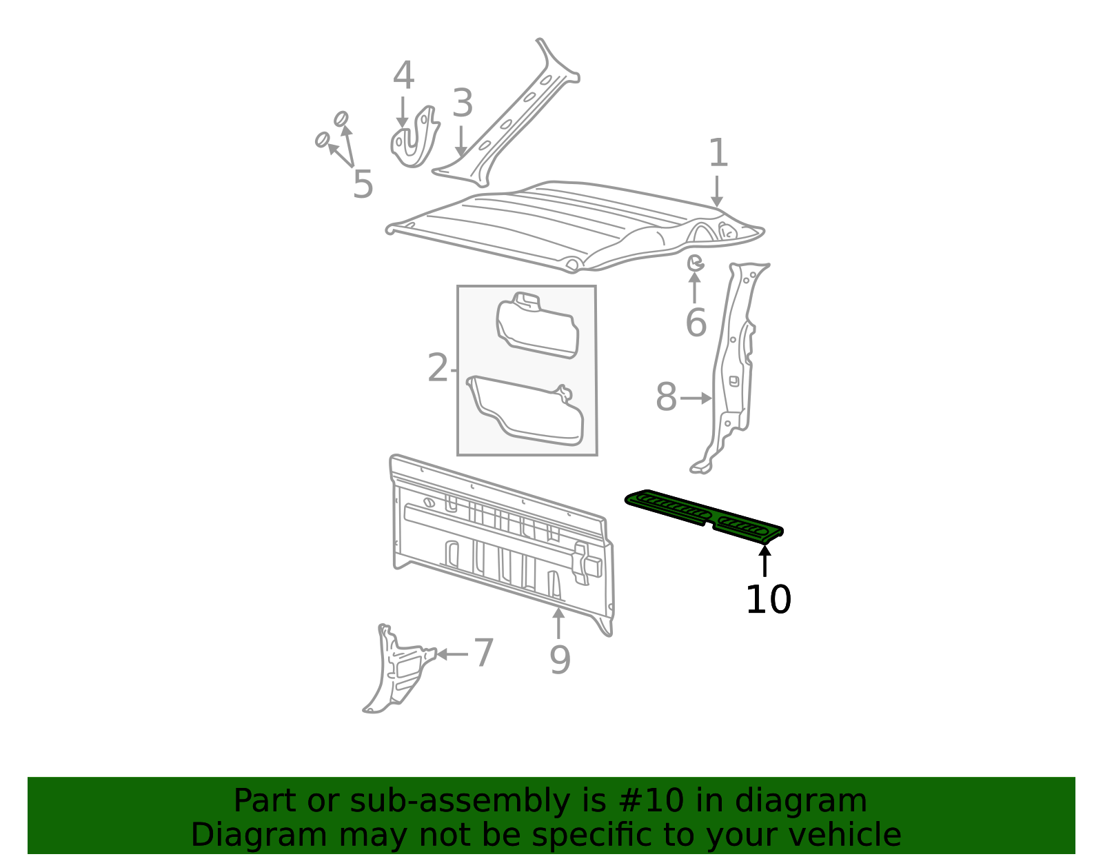 2002-2007 Ford Scuff Plate 6C3Z-2813209-AAA | Awesome Parts Ford