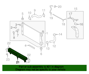 52811FL20A - High-Quality Radiator Shutter Assembly for 2020-2023 ...