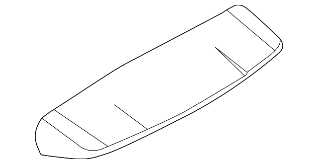 2020-2025 BMW X5 | Spoiler | 51628083919 | BMW OEM Parts Store