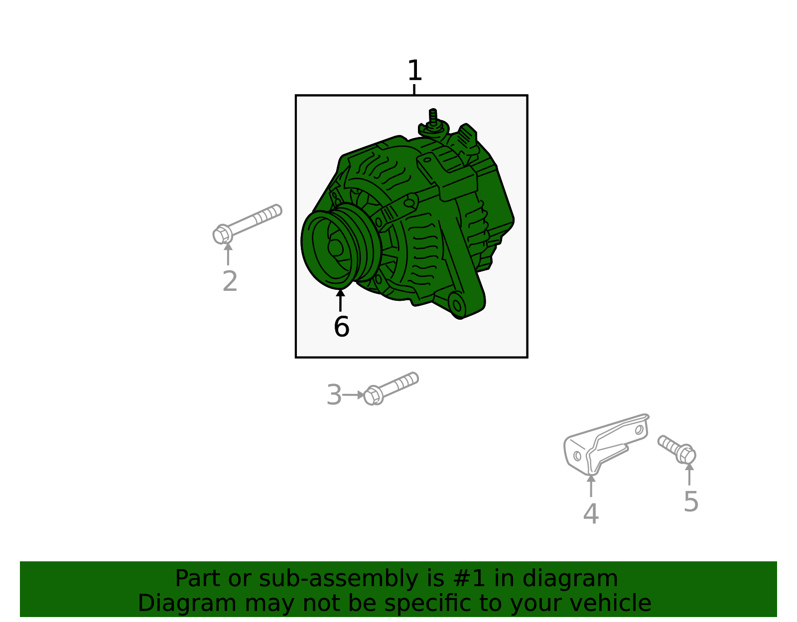 Genuine Official Toyota Alternator part# 27060-31111-84 for 2008-2009 ...