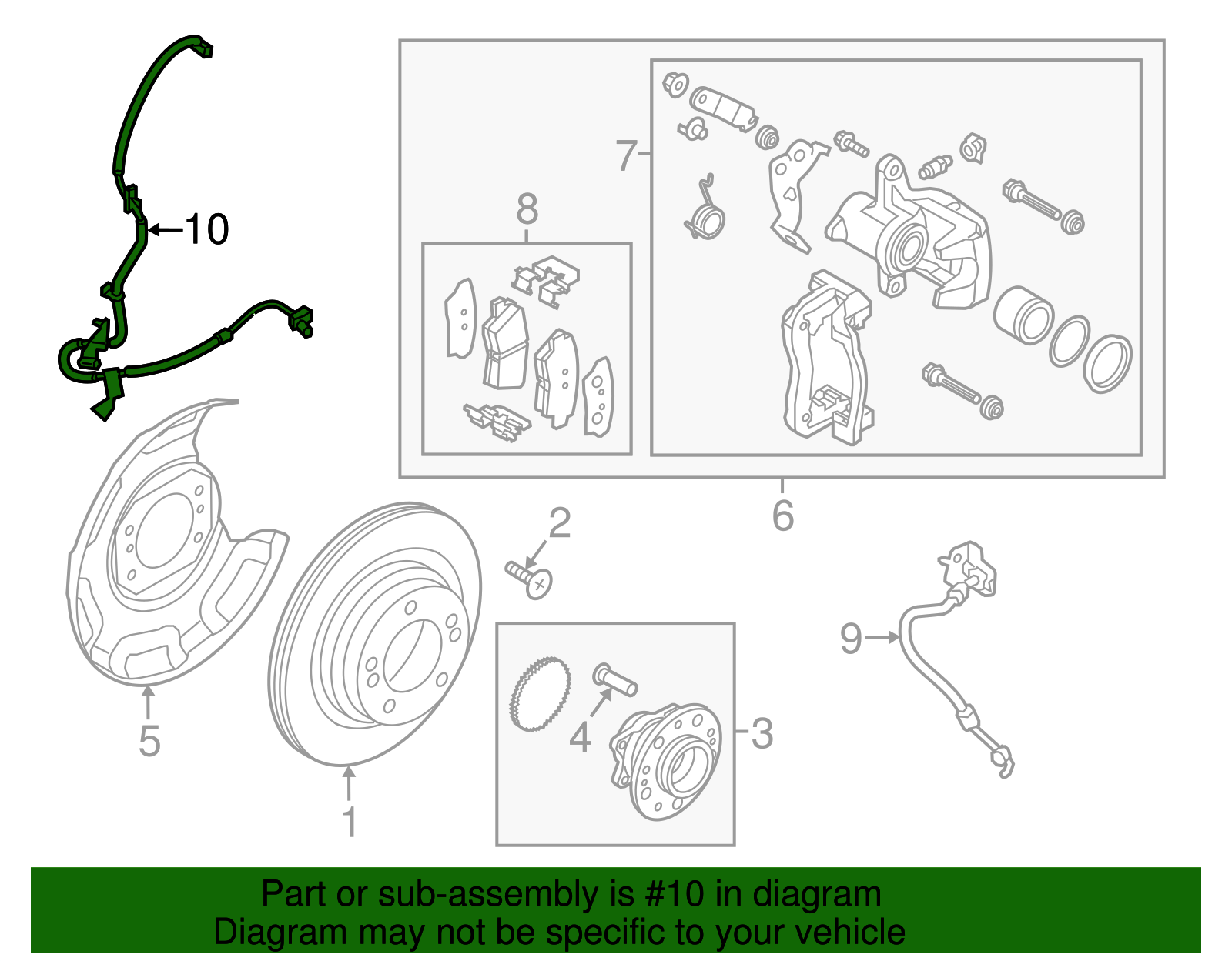 59930a7200 - Kia Rear Speed Sensor 2014-2018 Kia Forte5 | Performance ...