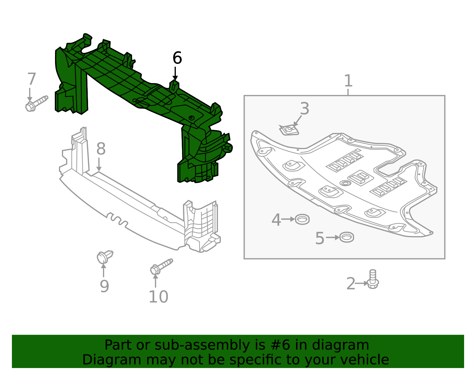 2019-2020 Kia Sorento OEM NEW 2019-2020 Kia Sorento Front Upper Air ...