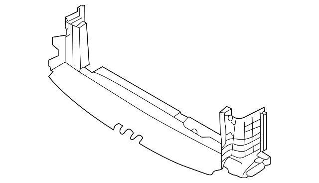 2019-2020 Kia Sorento | Lower Air Guide | 29136-C6600 | Kia Auto Parts