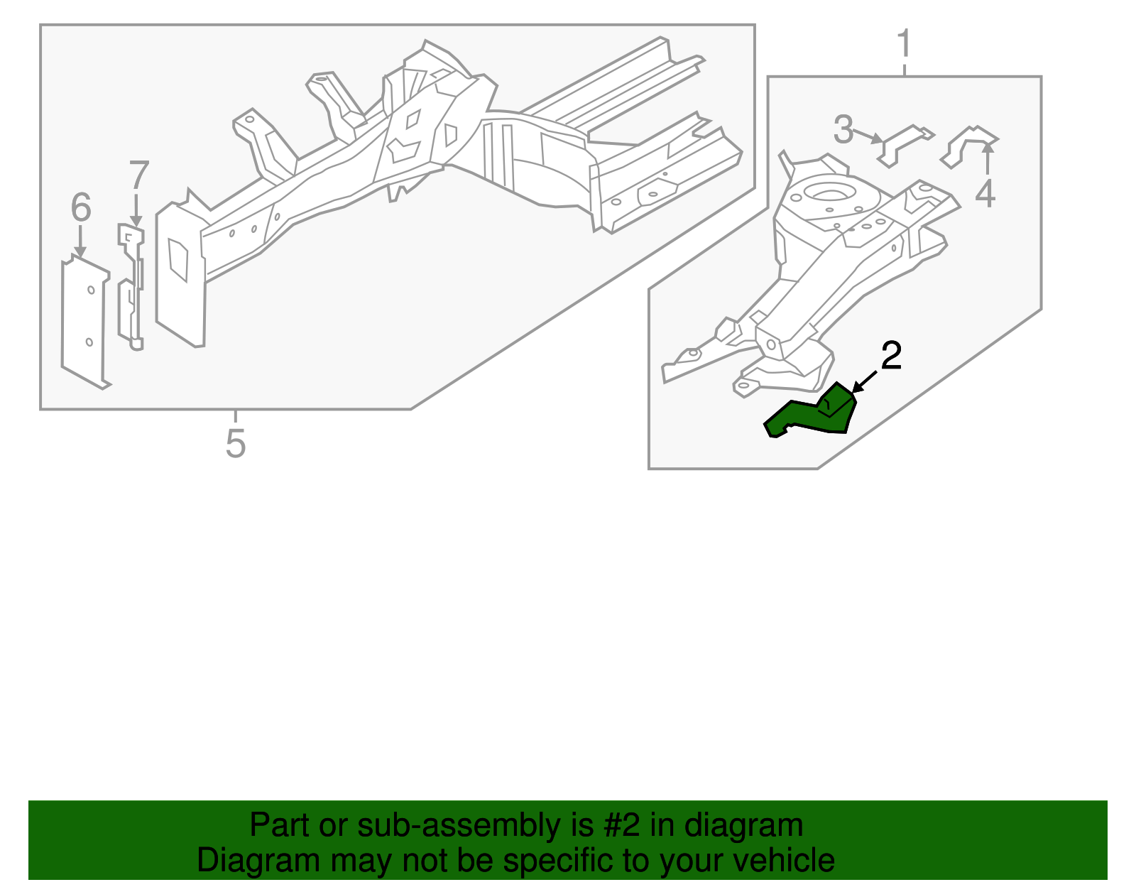 2014-2016 Hyundai Fender Mtg Bkt 64587-3X010 | OEM Parts Online