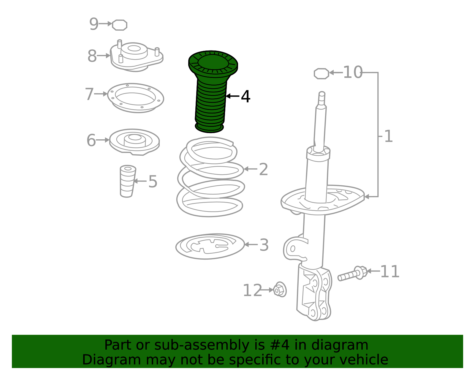48559-42010 - High-Quality Suspension Strut Bellows for 2019-2025 ...