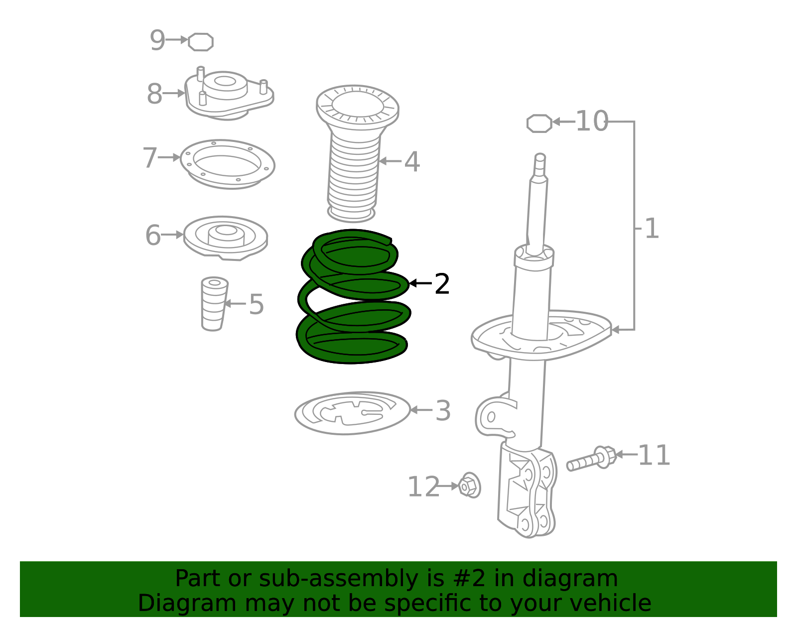 2019-2022 Toyota RAV4 Coil Spring 48131-0R200 | Toyota Parts Center