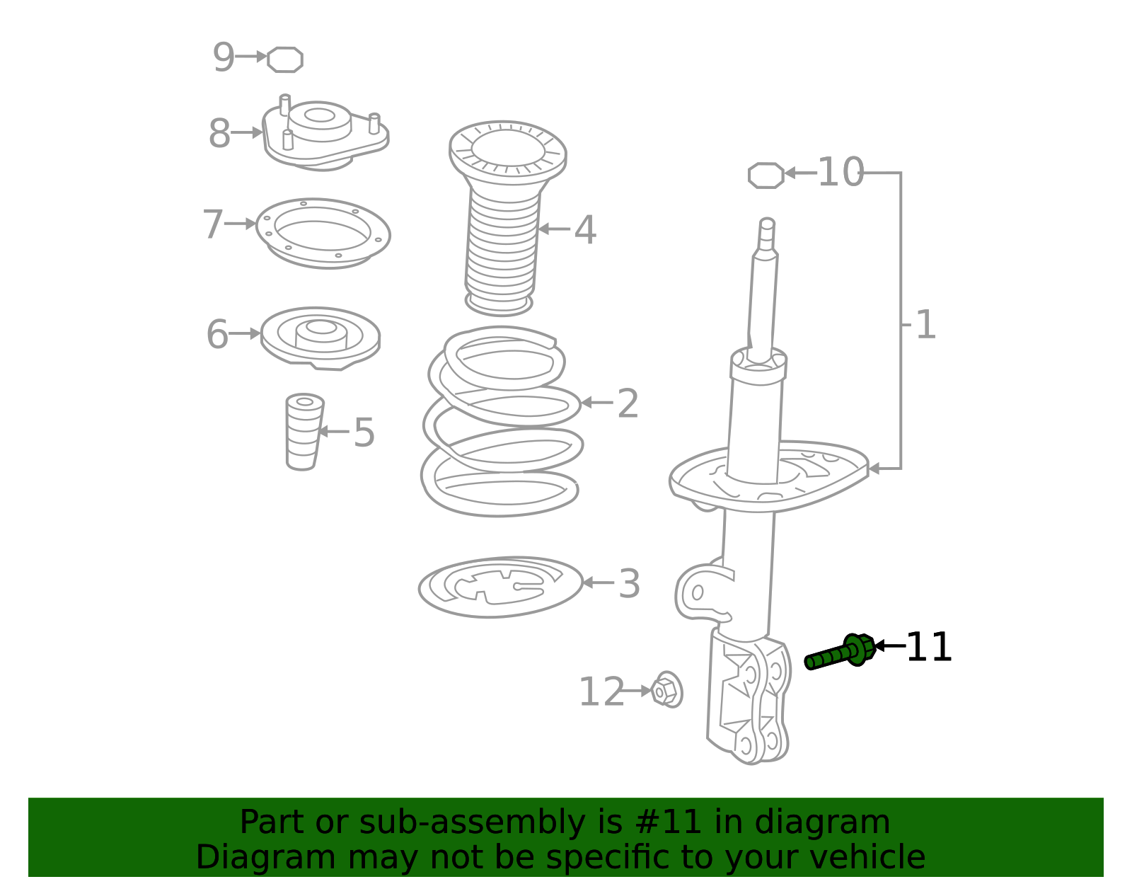 Knuckle Bolt 90105-17013 | Toyota AutoNation Parts