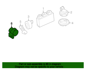 66-20-6-935-598 - Park Sensor - 2006-2016 BMW | BMW Parts Exchange