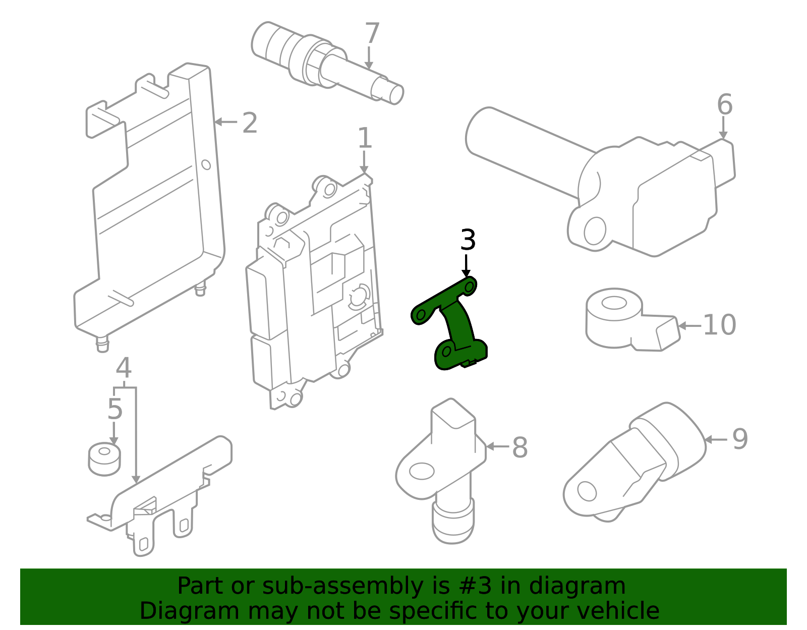 SU003-09513 - 2022-2024 Toyota GR86 - Side Bracket | Nucar Toyota Parts
