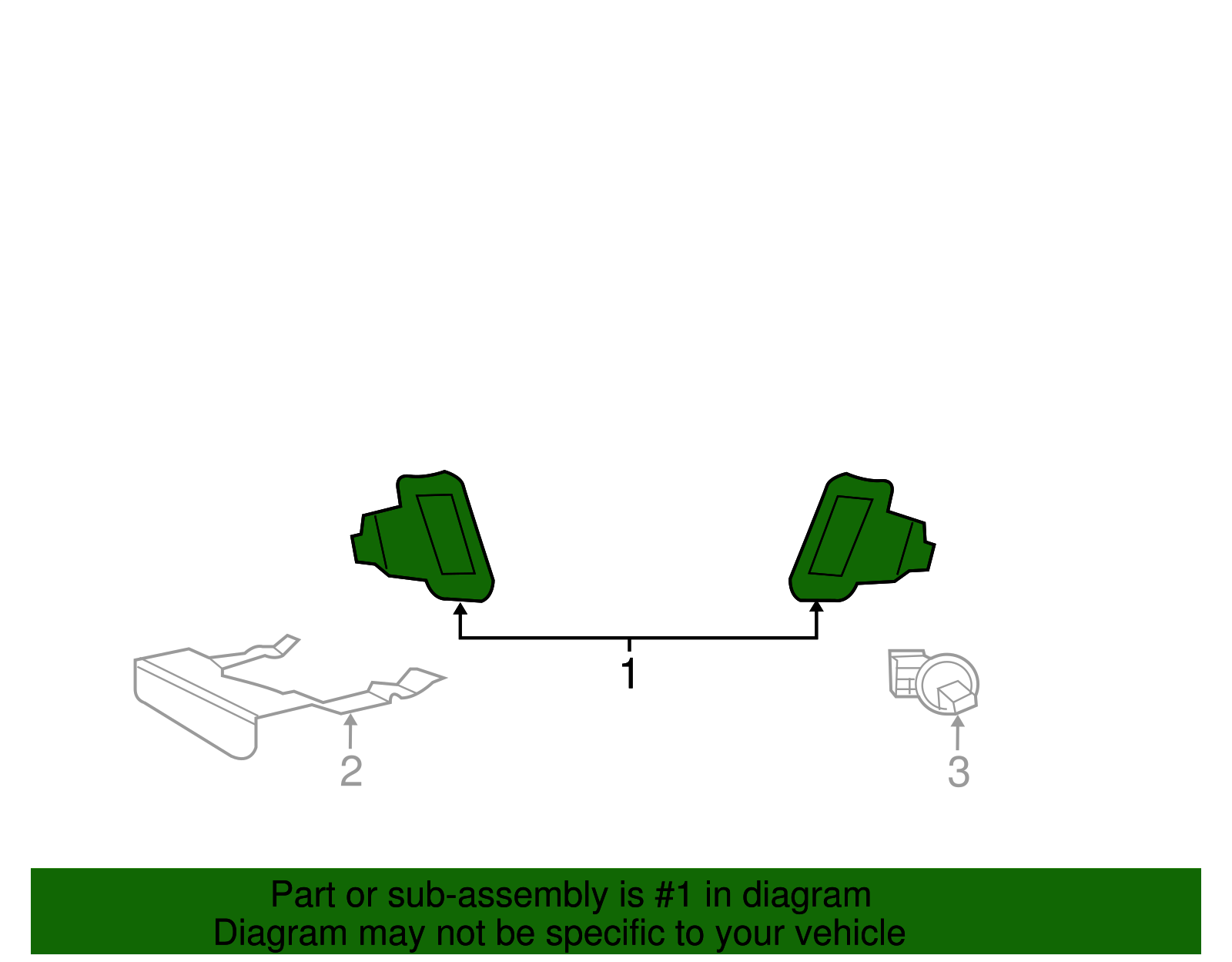 2003-2024 Mopar Lamp 55078095AE | Mopar Parts Canada
