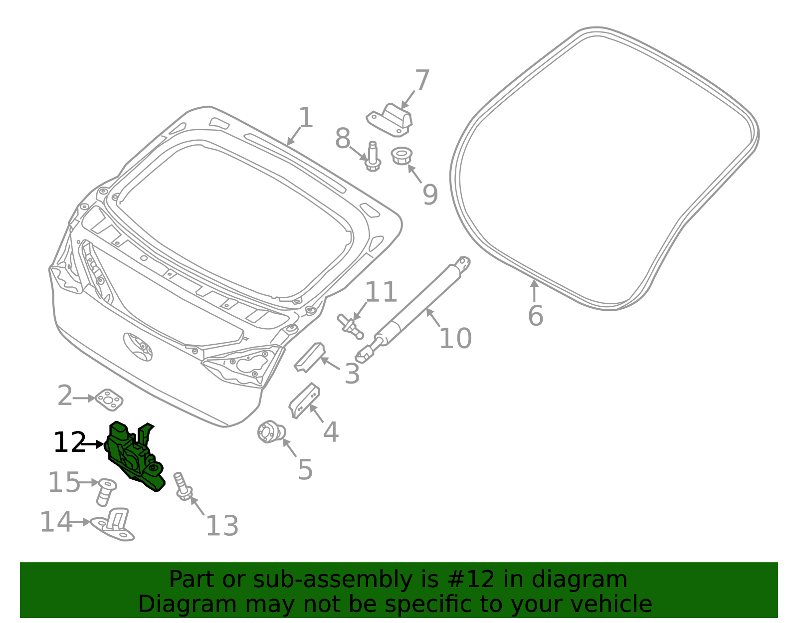 81230-G2000 - High-Quality Lock for 2017-2022 Hyundai Ioniq ...