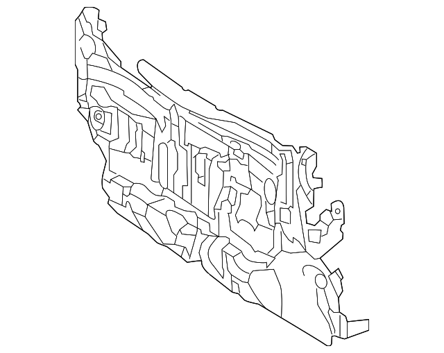 2012-2019 Toyota Prius C Insulator 55210-52341 | Toyota Parts Center
