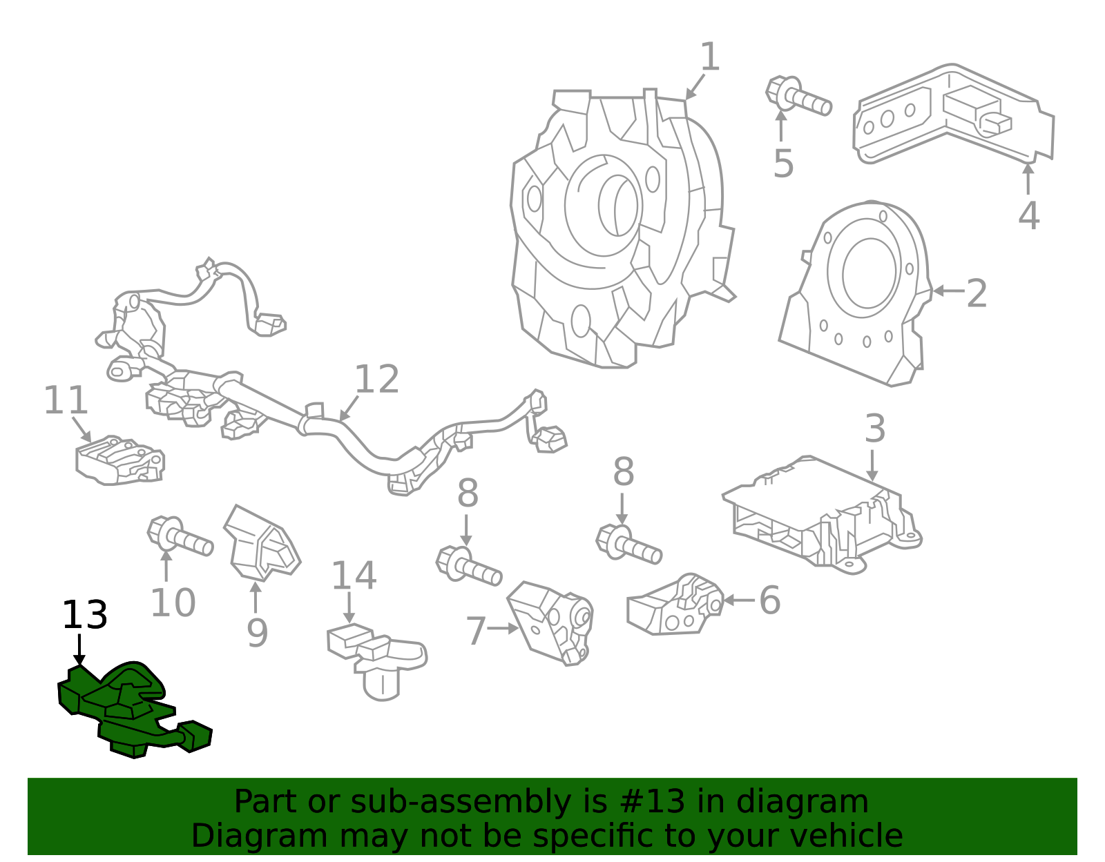 81553-TRT-A01 - High-Quality Air Bag Wiring Harness for 2019-2020 Honda ...