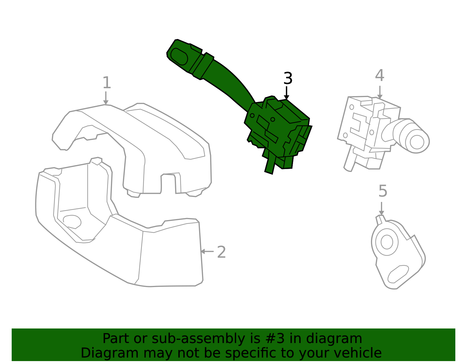 2009-2010 Hyundai Sonata Headlamp Switch 93410-3K520 | MotorMotor