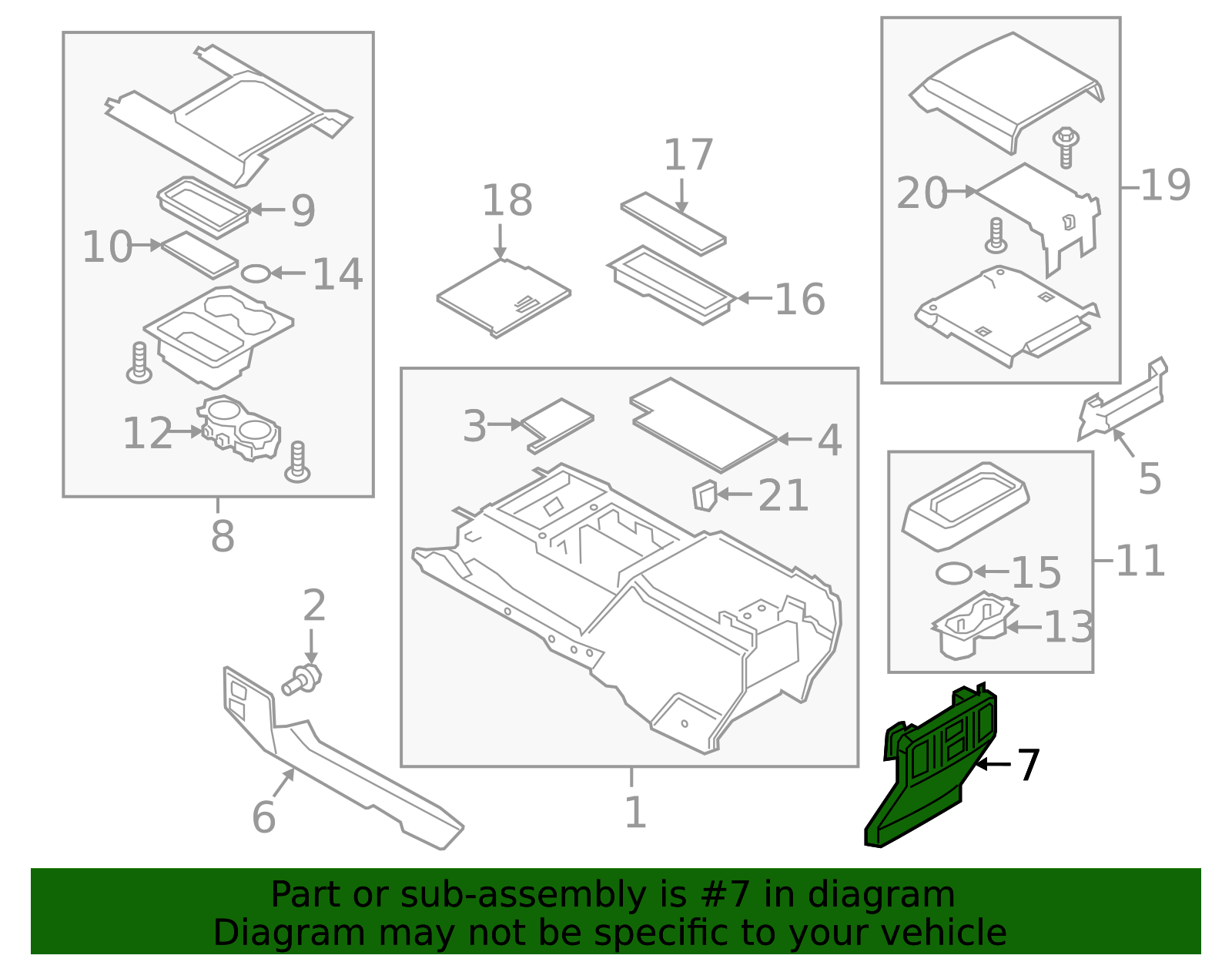 Console Trim Panel - Refresh Your Cabin's Factory Look | AutoNation Parts