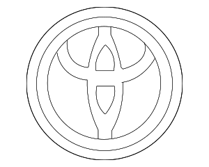 2008-2017 Toyota Center Cap 42603-48130 | OEM Parts Online