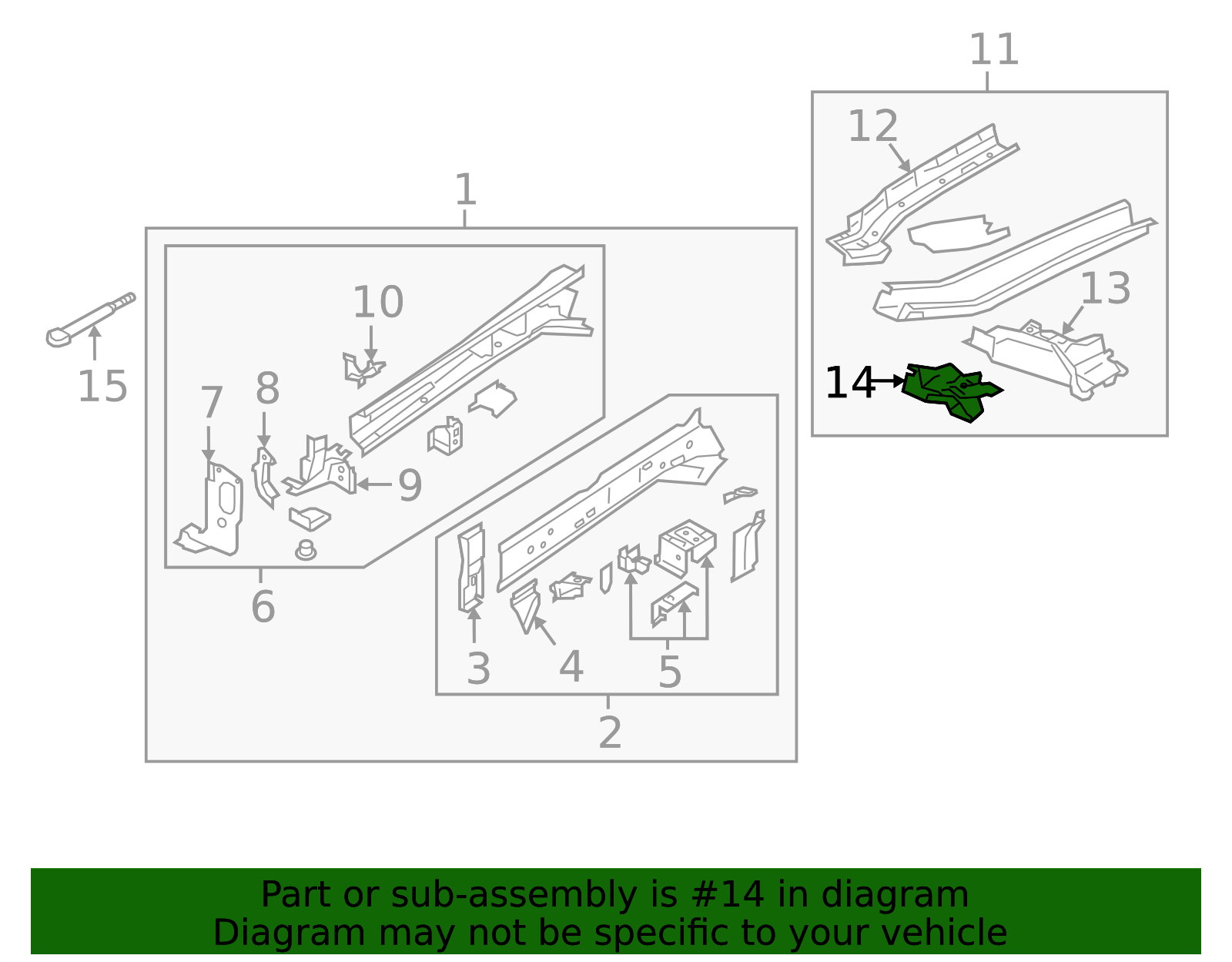 51625XC09A9P - Bracket 2019-2025 Subaru Ascent | Subaru Parts Exchange