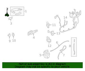 2014-2025 GM Door Lock Cylinder Cover Kit 13599552 | Chevy OEM Parts