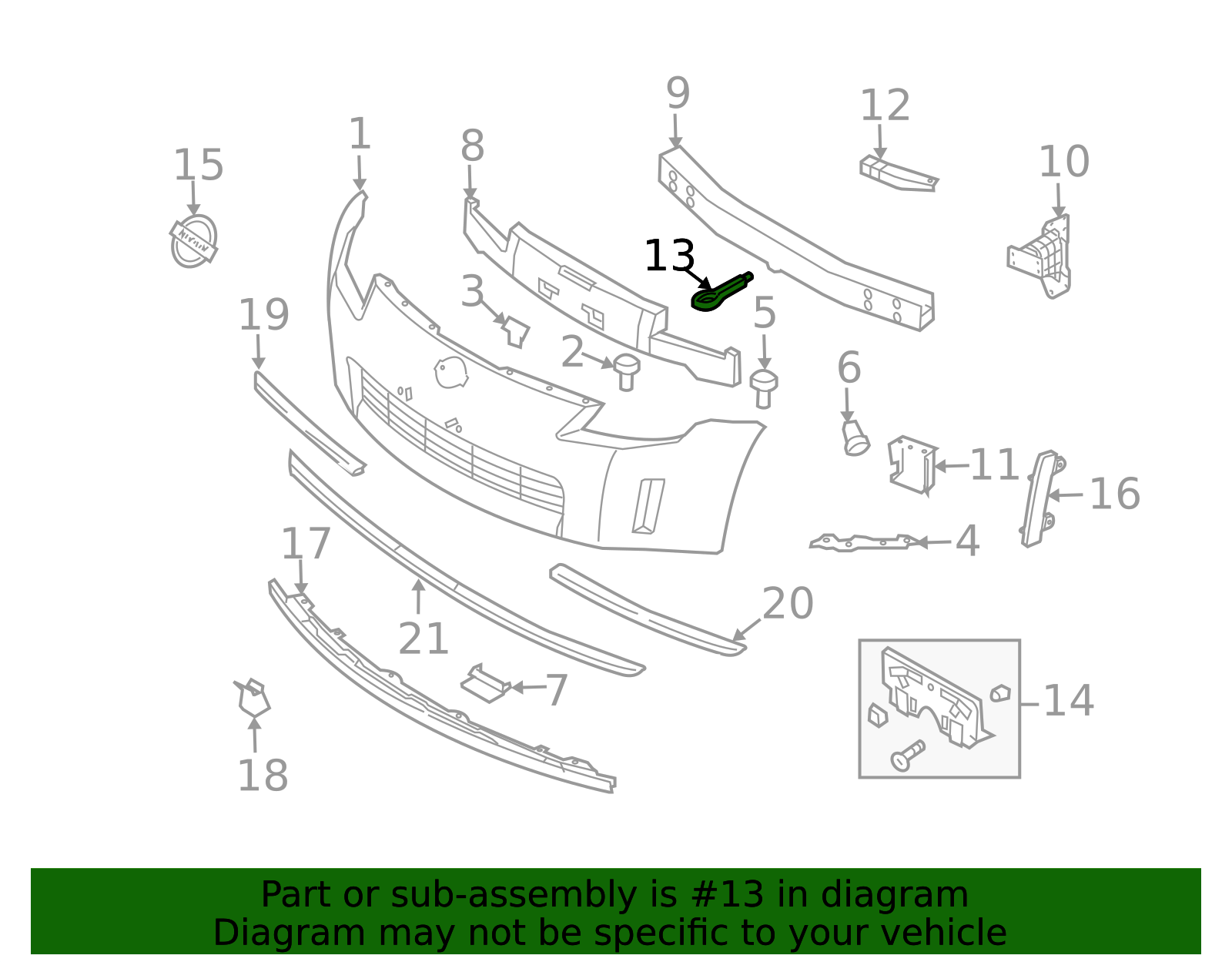 51112-CA00A - High-Quality Tow Hook for AutoNation Parts