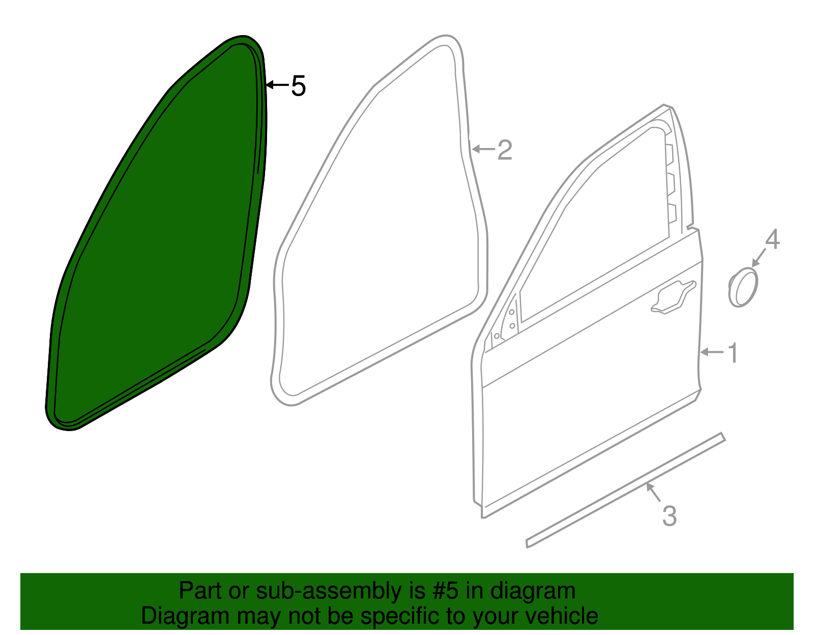 Genuine BMW 51-72-7-278-503 | Weather-Strip On Body | FREE Shipping on ...