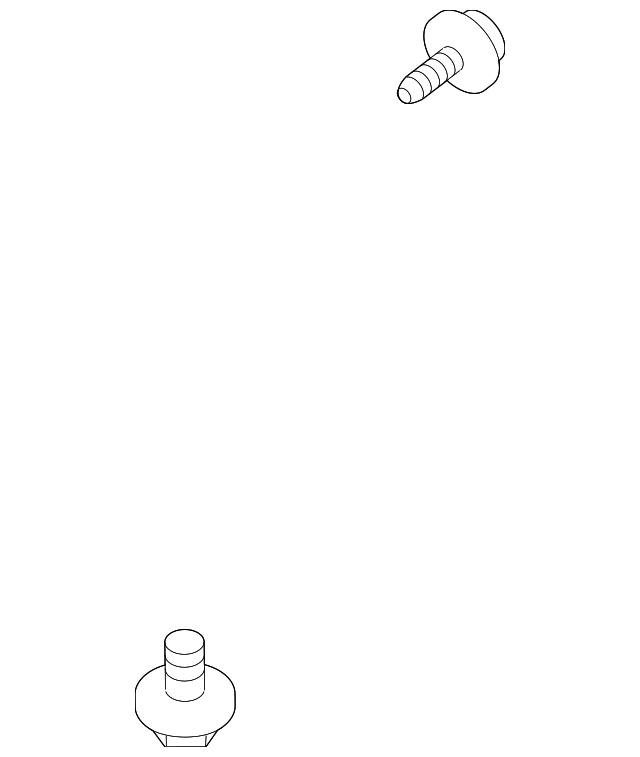 1998-2025 Nissan Fender Liner Screw 01451-00841 | QuirkParts